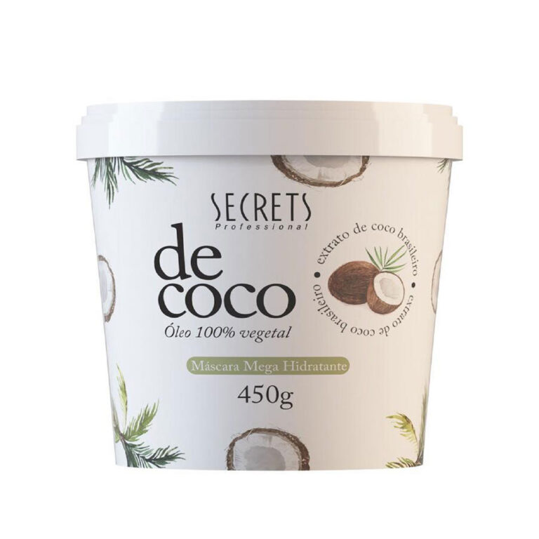 Máscara Capilar de Coco 450 gr Secrets Brasil - onebeauty